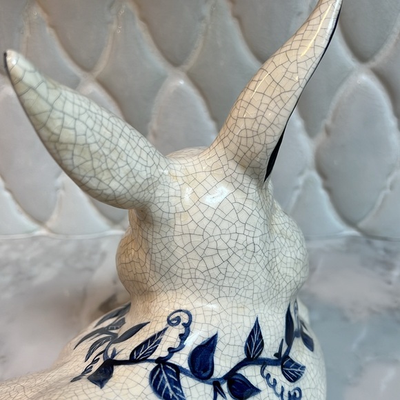 Dedham Pottery | Accents | Dedham Pottery Large Bunny | Poshmark